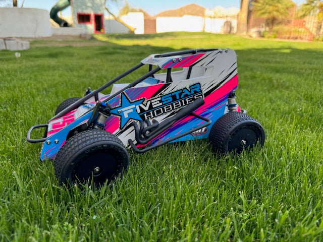 NINJA FIVESTAR HOBBIES MIDGET DIRT OVAL CAR – Five Star Hobbies