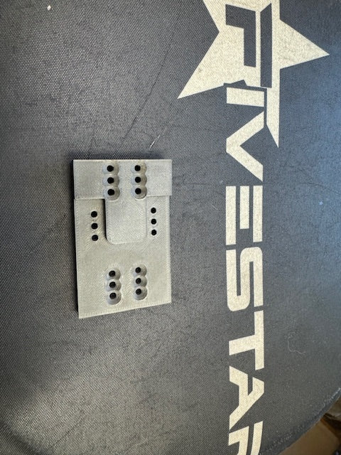 STRIP FRONT SERVO MOUNT PLATE ONLY – Five Star Hobbies