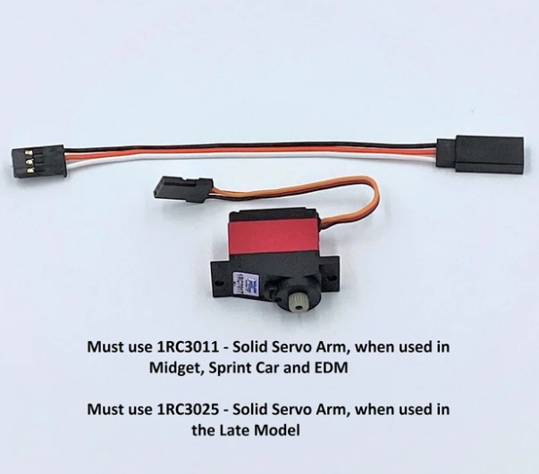 1RC7017 Steering Servo, Digital, Metal Gear, 18th Scale – Five Star Hobbies