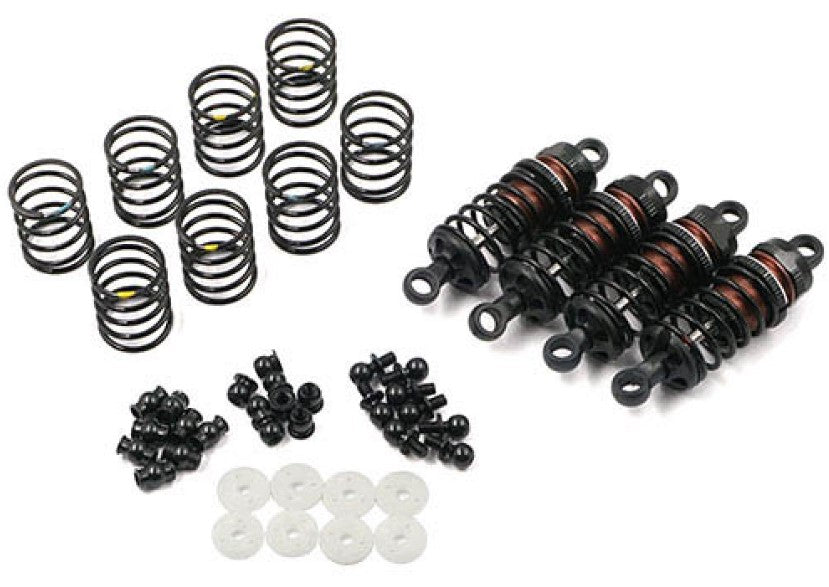 BBG-0055BK YEAH RACING ALUMINUM BIG BORE GO 55MM DAMPER SET (BLACK ...