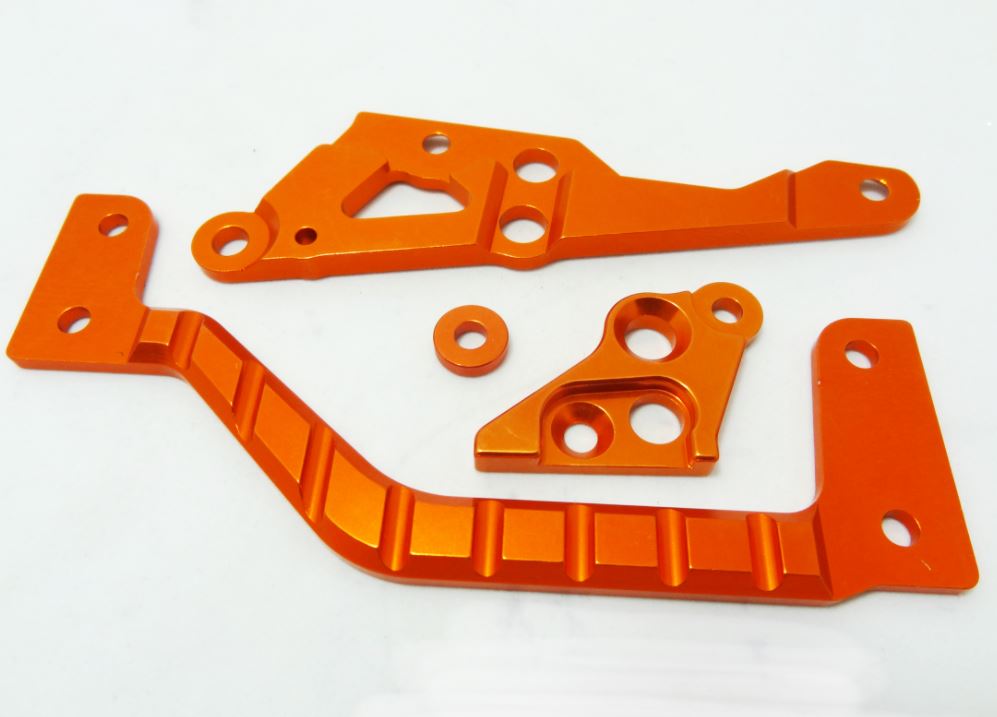 KM660055-57s BAJA ALUMINUM ENGINE FRAME, CHASSIS MOUNTS – Five Star Hobbies